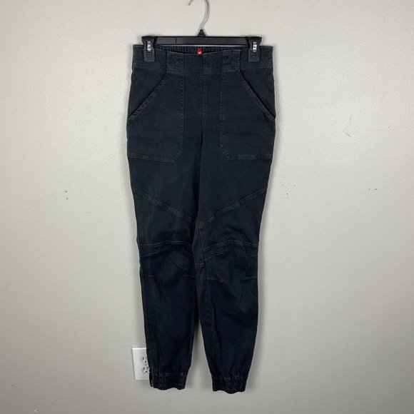 SPANX | Pants & Jumpsuits | Spanx Stretch Twill Cargo Jogger Pants Size ...